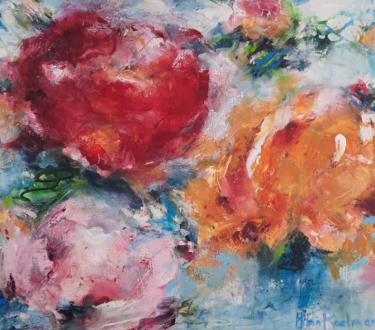 Color Spendor Painting by Hilma Koelman | Saatchi Art