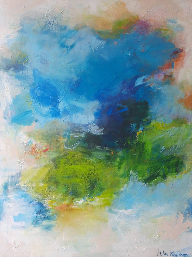 Echoes of Nature Painting by Hilma Koelman | Saatchi Art