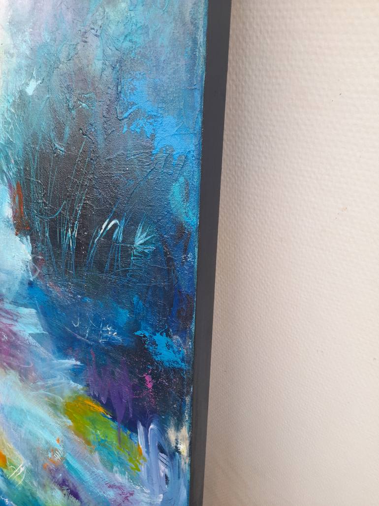 Beneath the Tropic Sea II Painting by Hilma Koelman | Saatchi Art