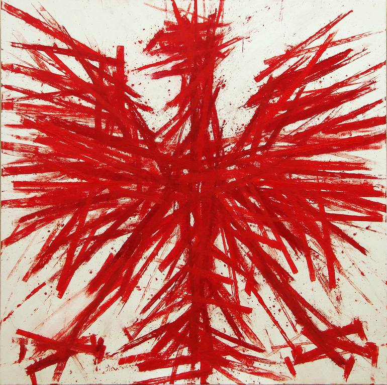 The Red Eagle Painting by Tomasz Musial | Saatchi Art