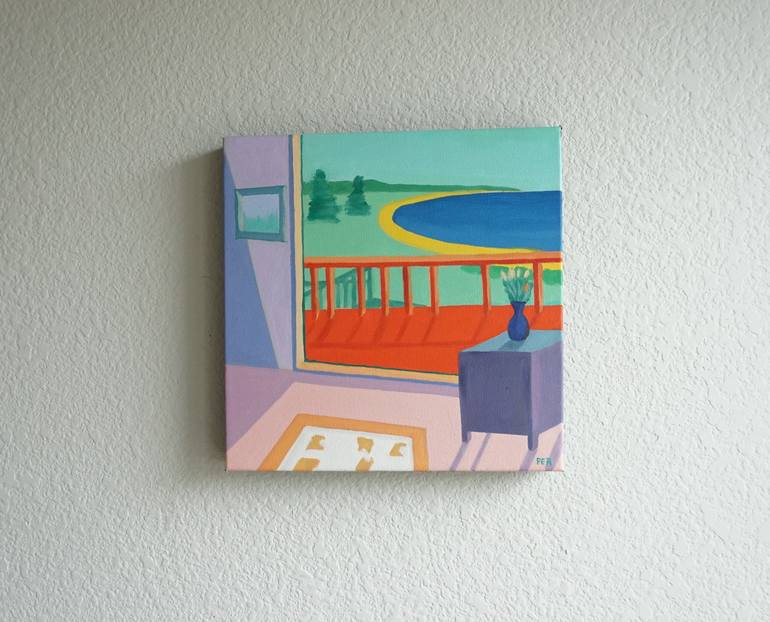 Room with Bay View Painting by Patty Rodgers | Saatchi Art
