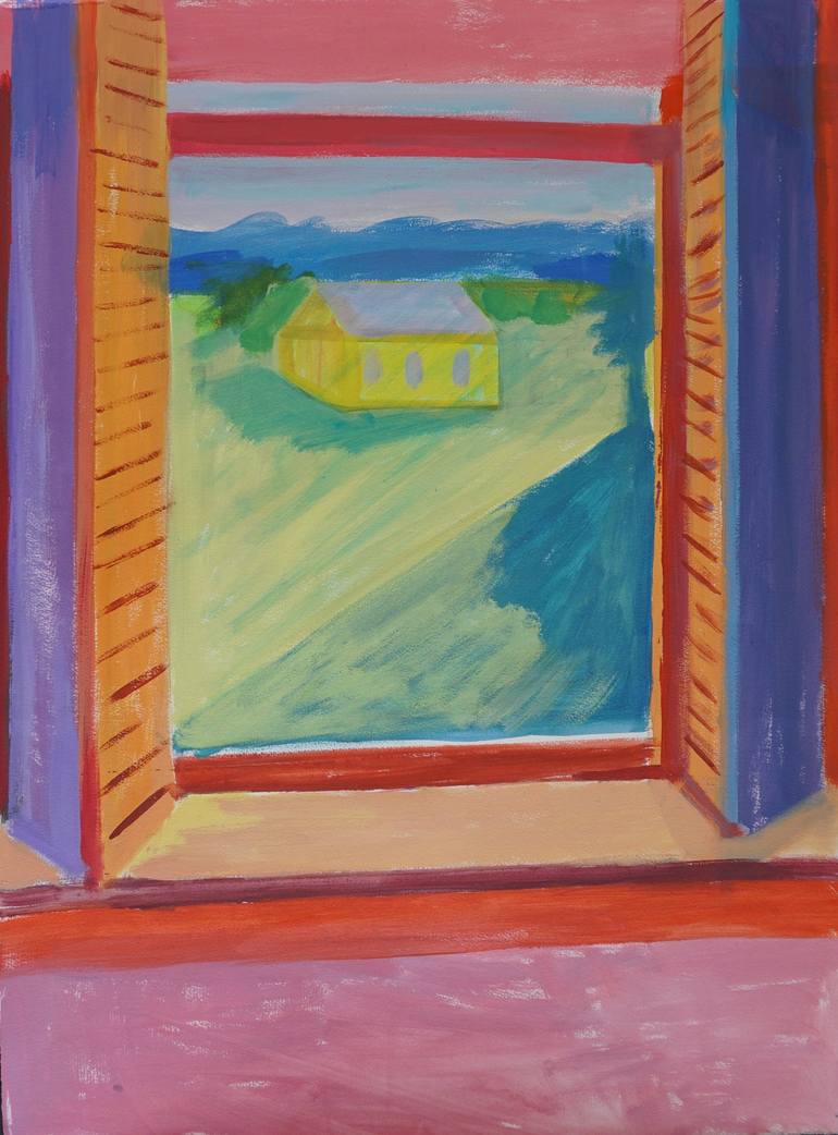 Study of House Painting by Patty Rodgers | Saatchi Art