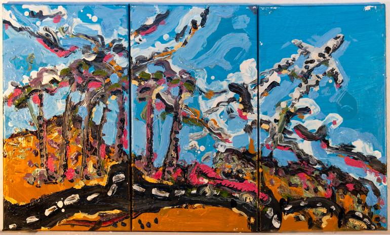 Road to Nowhere Painting by Kevin Rowe | Saatchi Art