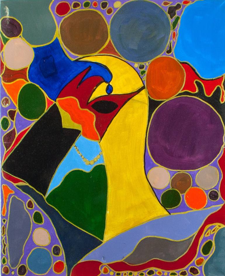 Exemplary Whore Painting by Emma Stace Darling | Saatchi Art