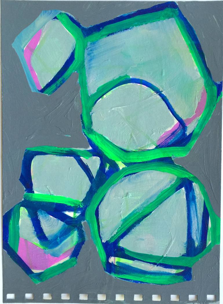 straight edges, softs corners Drawing by Vanessa Stelling | Saatchi Art