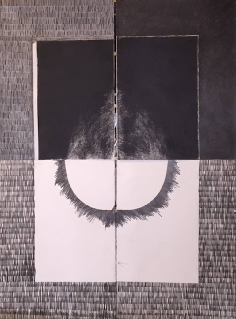 Cryptic Drawing by Alan Rubin | Saatchi Art