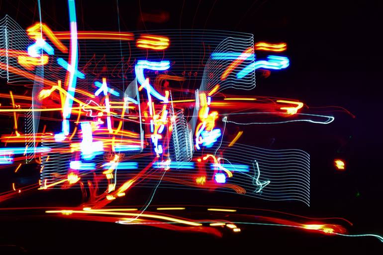 Mozart Quark Quasar Quartz Painting by Ryan Shane | Saatchi Art