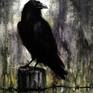 The Raven Painting by Greg Cartmell | Saatchi Art