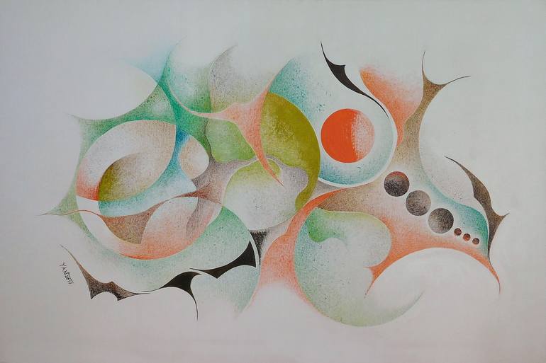 Litha Painting by Yannick Bourgeois | Saatchi Art