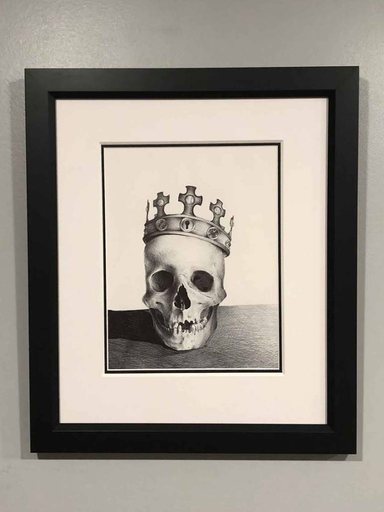 Poor Yorick Drawing by Alexander Lisman | Saatchi Art