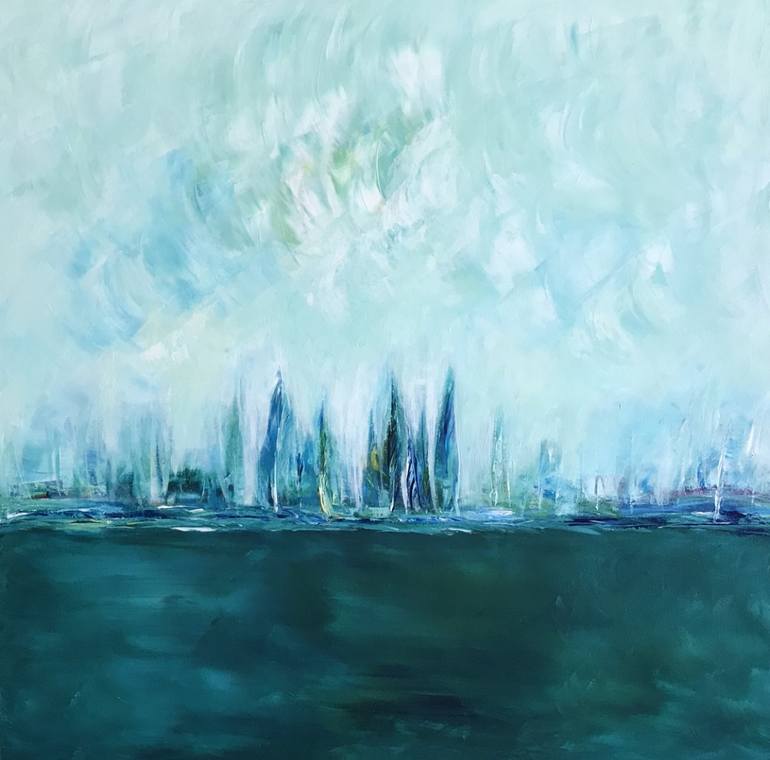 SAIL ON Painting by Patti Kane | Saatchi Art