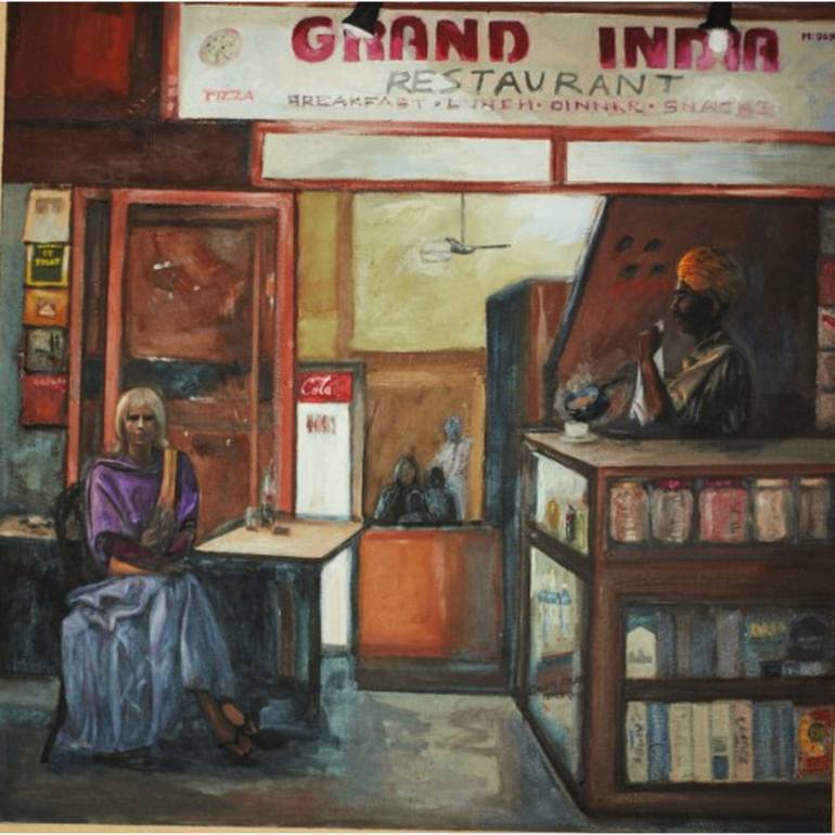 Lonely Planet Painting by Arun Prem | Saatchi Art