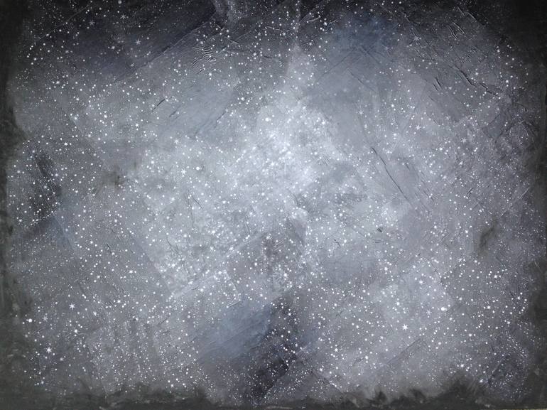 Night Sky Collage by Cynthia Kaufman Rose | Saatchi Art