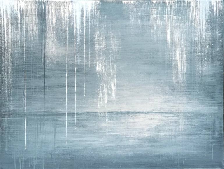 Blue Mist Painting by Cynthia Kaufman Rose | Saatchi Art