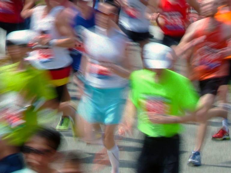 Running the Marathon Photography by Robert Ruscansky | Saatchi Art
