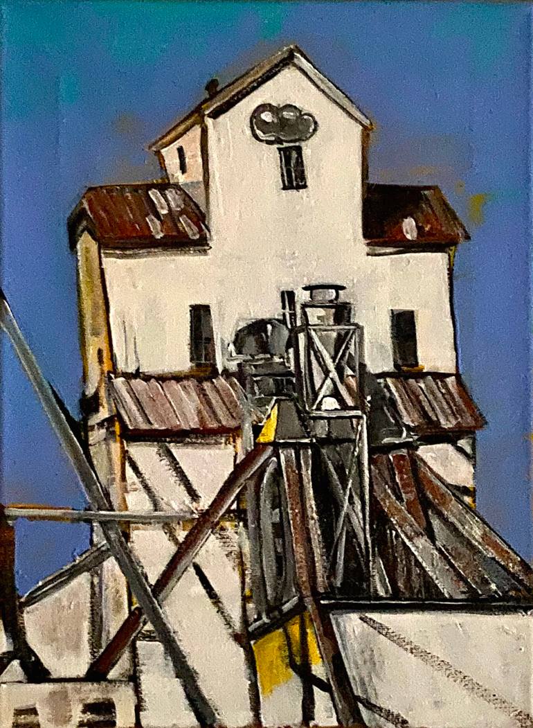 MFA Building Painting by Dana Smith | Saatchi Art