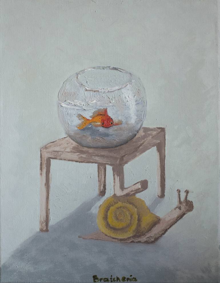 Procrastination Painting by Yana Chenya | Saatchi Art