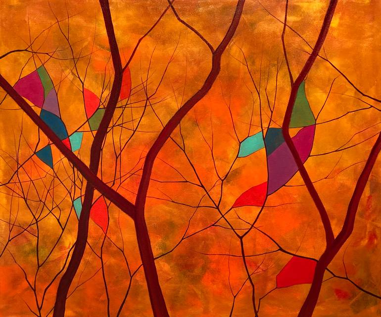 Along the River III Painting by Faith Patterson | Saatchi Art