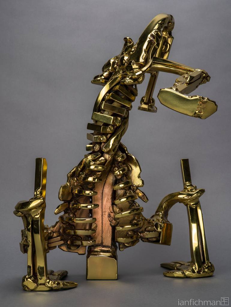 Suffering Builds Character codename: BREAKDANCER Sculpture by Ian ...