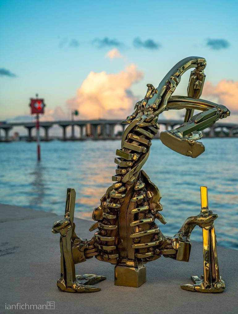 Suffering Builds Character codename: BREAKDANCER Sculpture by Ian ...