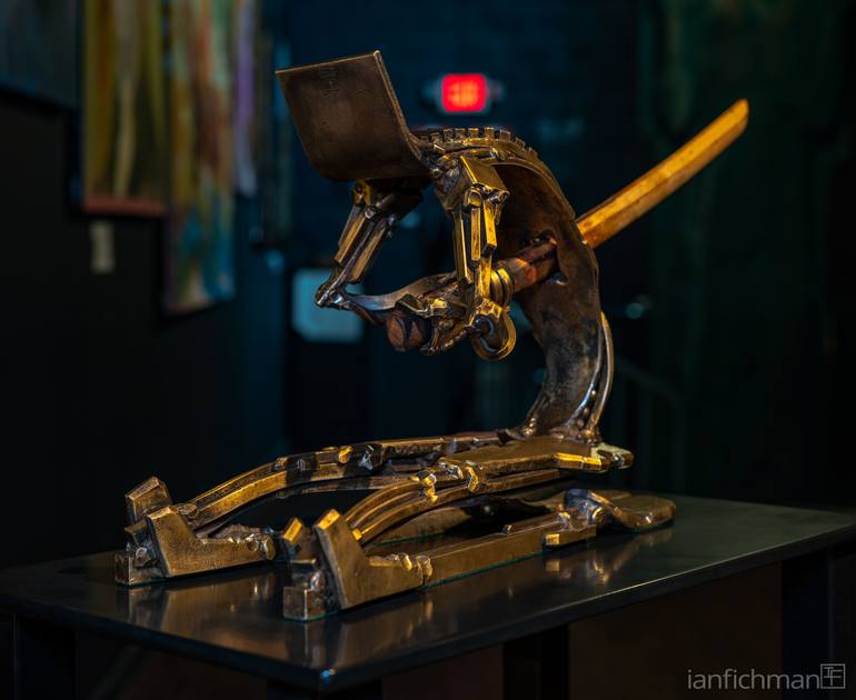 What a Time to be Alive codename: SAMURAI Sculpture by Ian Fichman ...