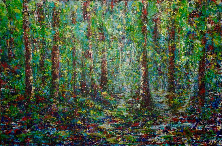 O Bosque Painting by Ana Archer | Saatchi Art