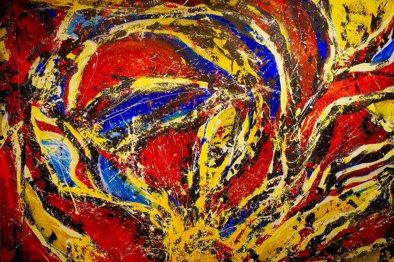 Pollen. Jackson Pollen. Painting by Ana Archer | Saatchi Art