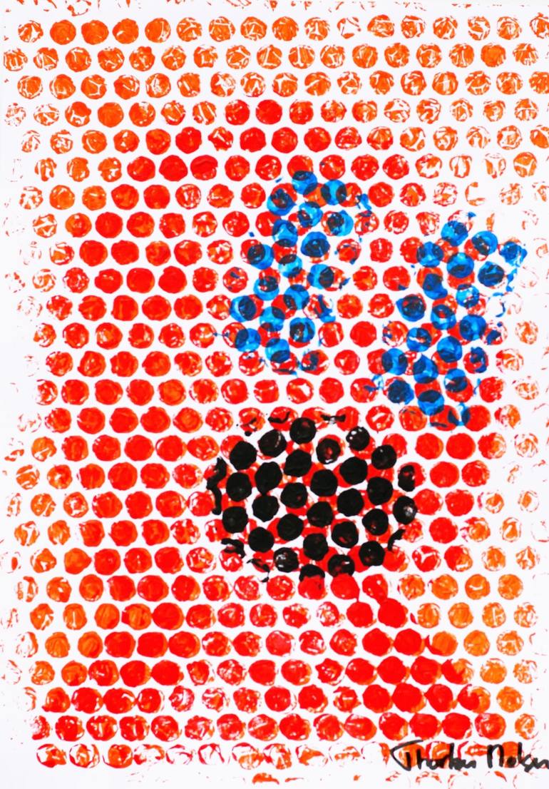 Face #111 Painting by Thorben Nolsen | Saatchi Art