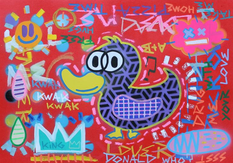 Graffiti #89 Painting by Thorben Nolsen | Saatchi Art