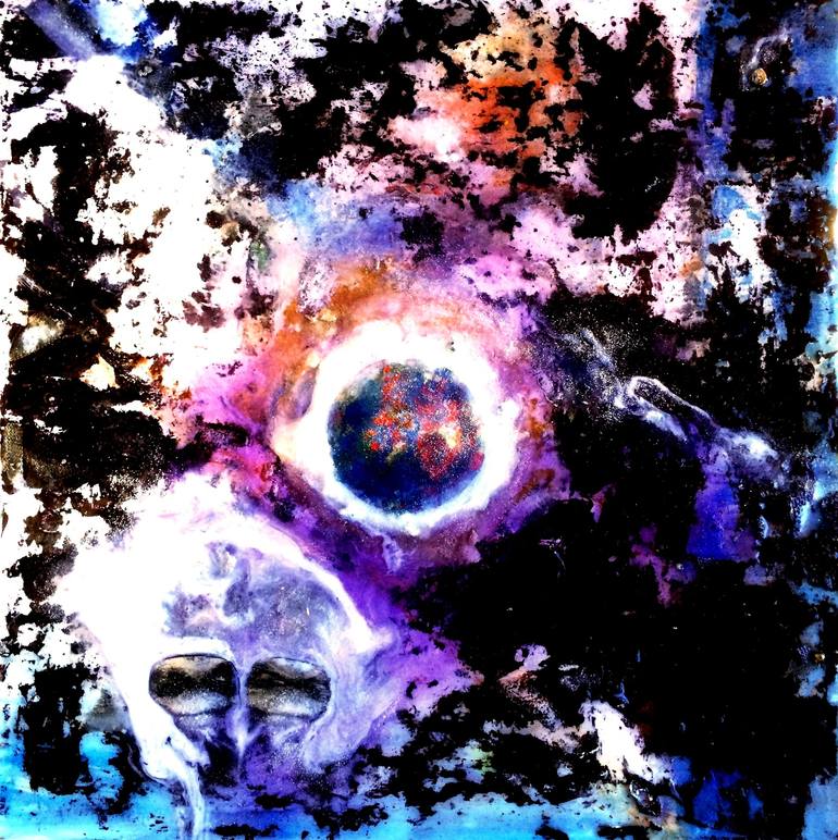 Spectral place Painting by Manuel Tasevski | Saatchi Art