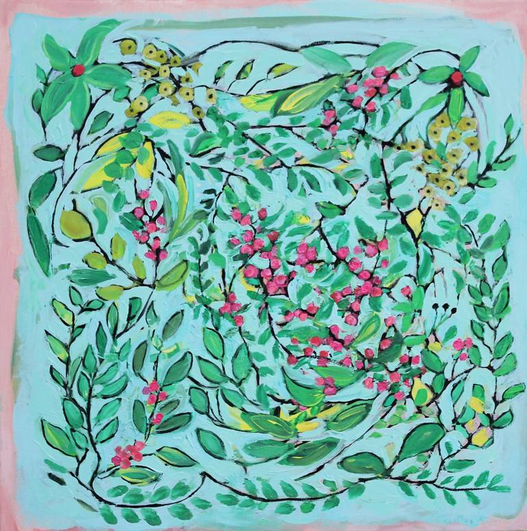 Vining Painting by Ethel Vrana | Saatchi Art