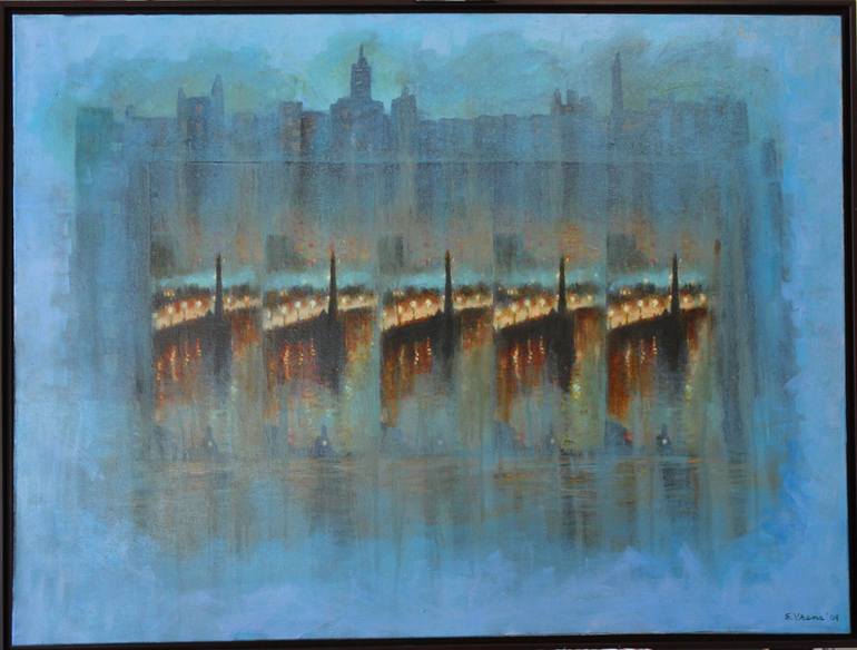 Cleopatras Needle Painting by Ethel Vrana | Saatchi Art