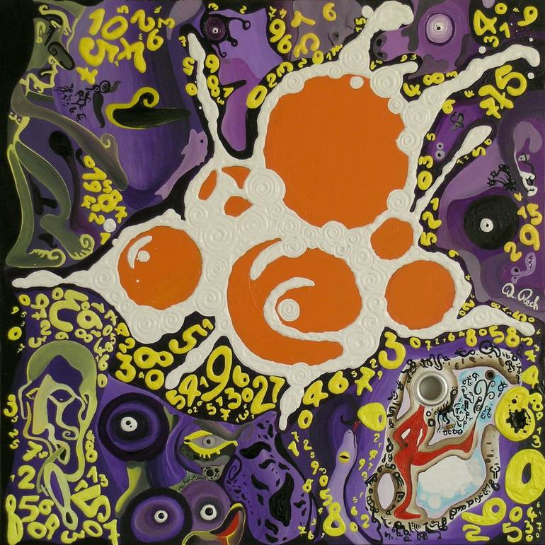 Reminiscence of life Painting by Alessandro Rech | Saatchi Art