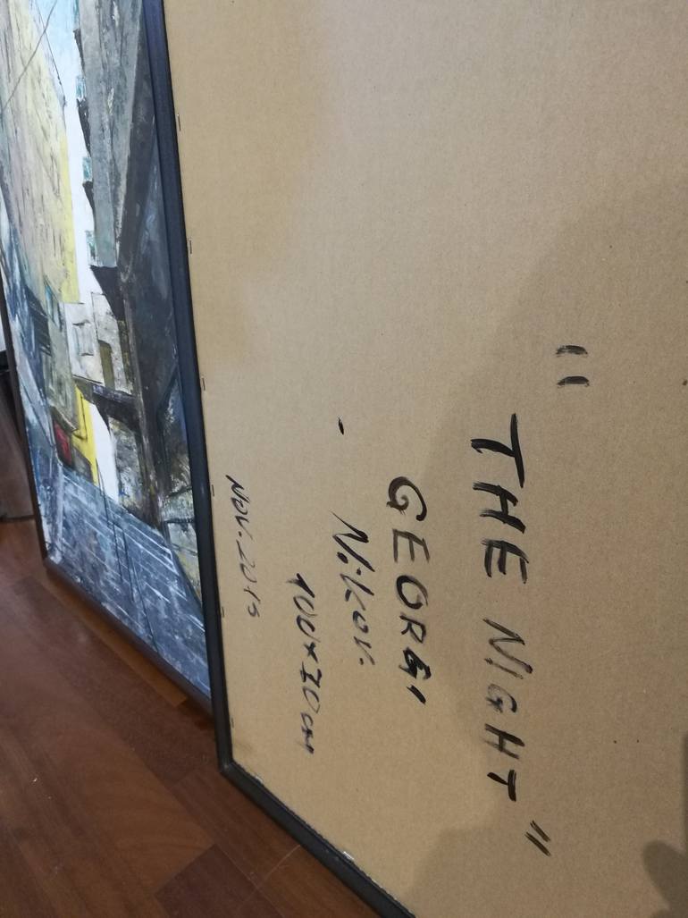 The Night Painting by Georgi Nikov | Saatchi Art