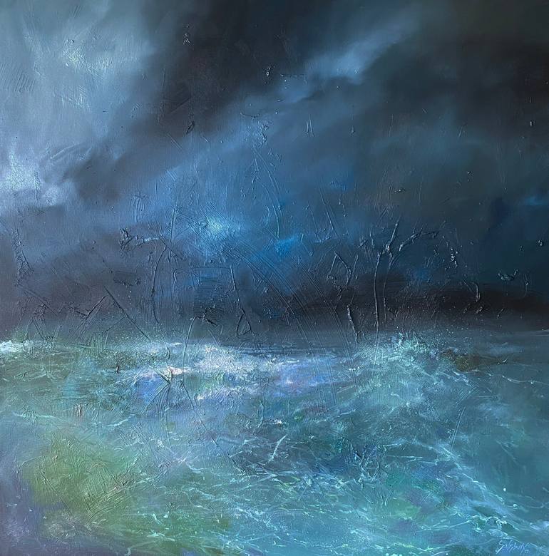 Language of power Painting by Trevor Salisbury | Saatchi Art