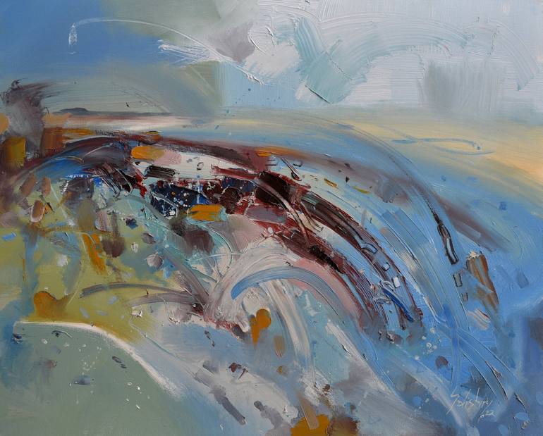 Dawn of difference Painting by Trevor Salisbury | Saatchi Art