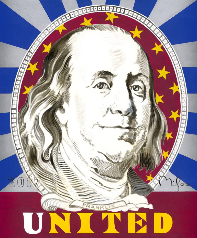 UNITED Painting by Perry Milou | Saatchi Art