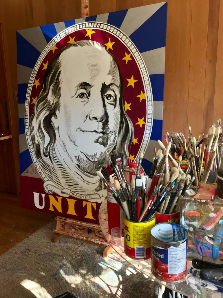 UNITED Painting by perry milou | Saatchi Art