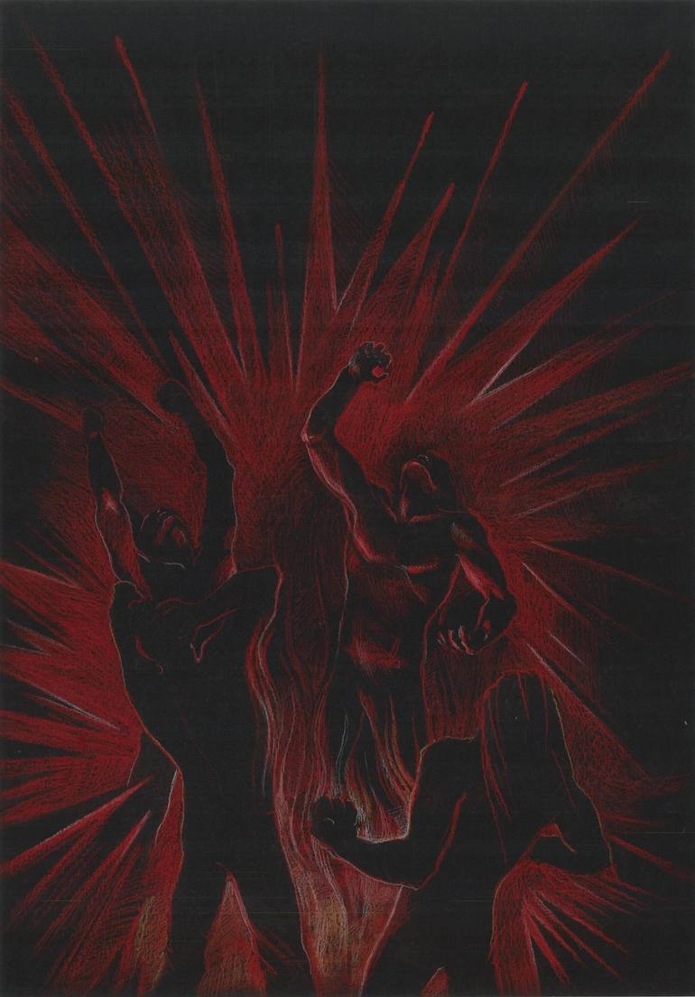 St.Anger Drawing by Valeria Kemnits | Saatchi Art