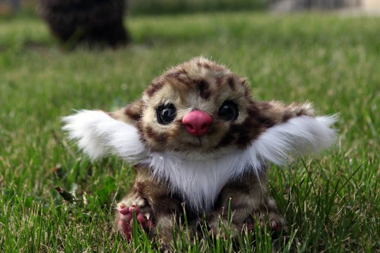 Fantasy Realistic Creature Sculpture by Wizard Nafantano | Saatchi Art