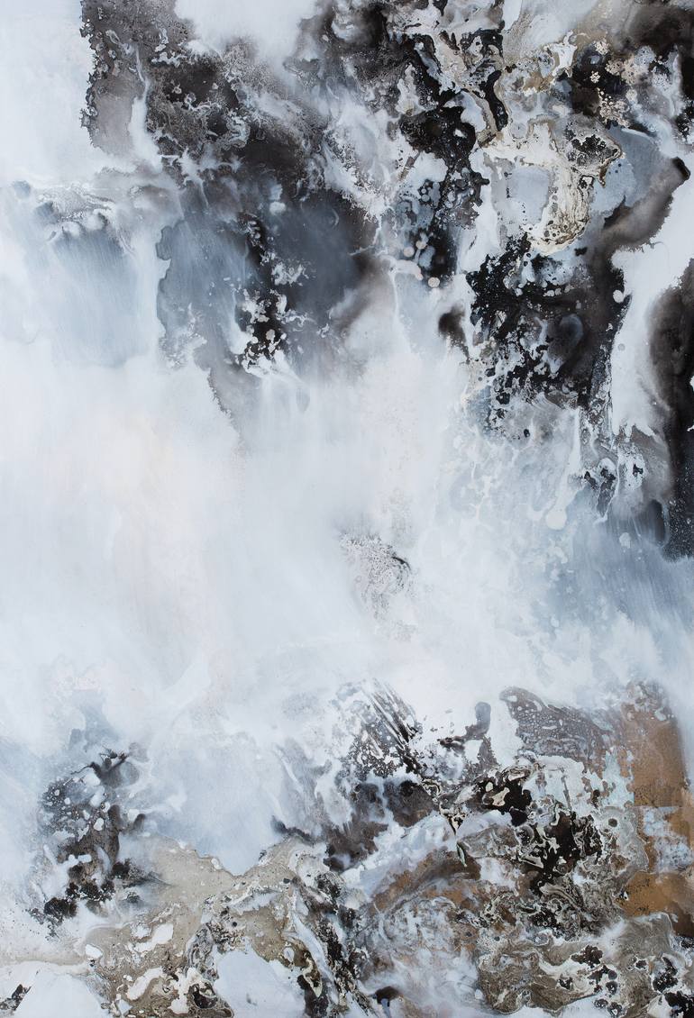 Murmuring Stream Painting by Calvin Chih-Hao Teng | Saatchi Art