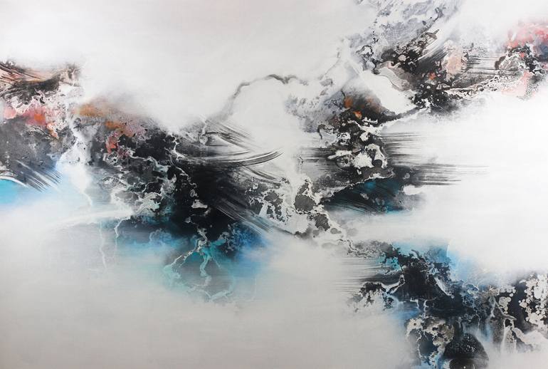 Sublime Dynamism Painting by Calvin Chih-Hao Teng | Saatchi Art