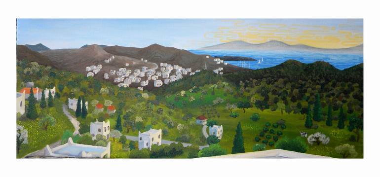 YAKA Painting by Idil Ersoy | Saatchi Art