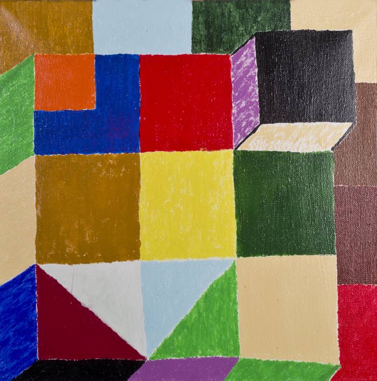 THE LEVEL Painting by Vs POPOV | Saatchi Art