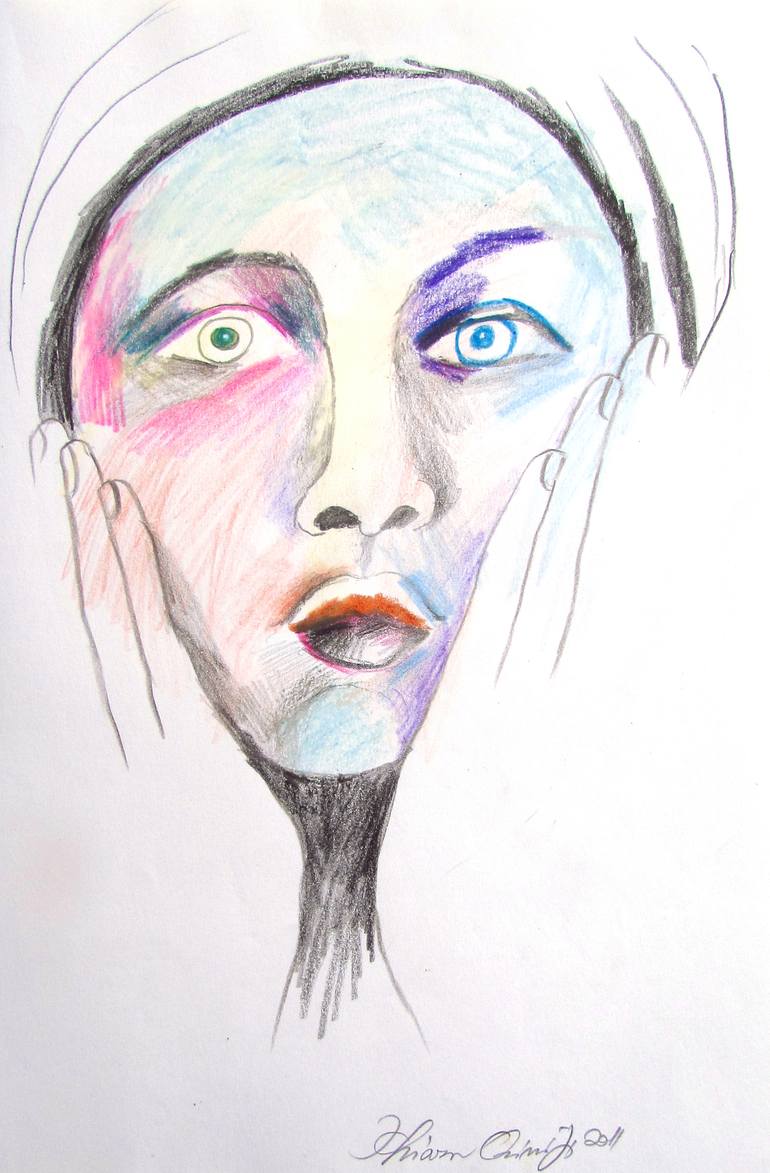 Disbelief Drawing by Chiara Criniti | Saatchi Art