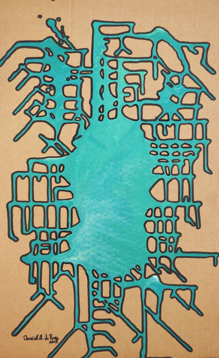 African Mam Painting by Daniel A du Preez | Saatchi Art