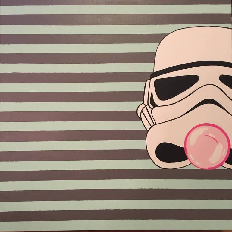 Back Away From The Bazooka Painting by Shannon Foley Henn | Saatchi Art
