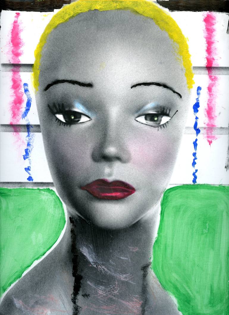 Candy Darling Painting by Donnas Schaeffer | Saatchi Art