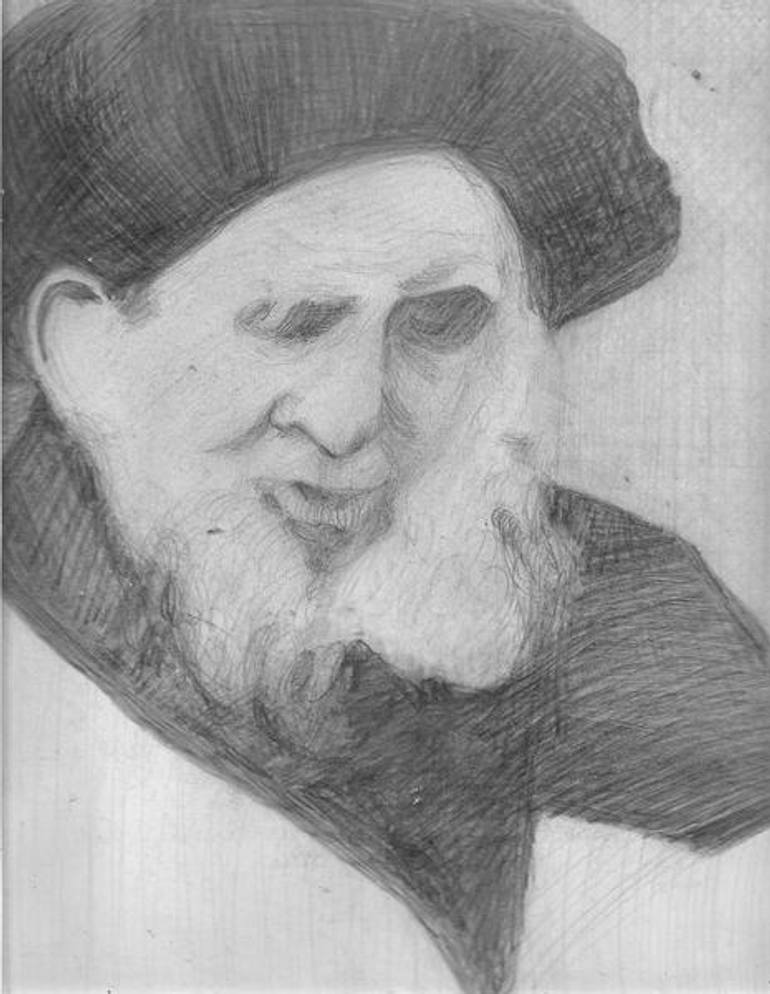 a rabi Drawing by Sagit Bar-or | Saatchi Art