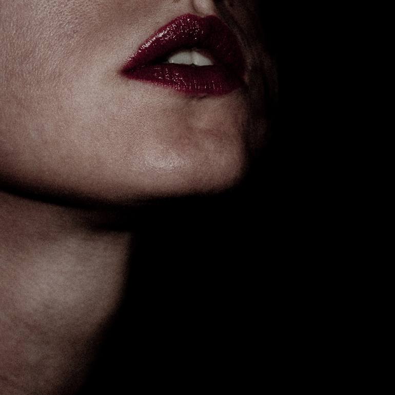 Red Lips, Limited Edition of 5 Photography by Maria Pleshkova | Saatchi Art